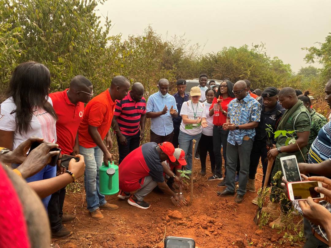 Vodafone marks Valentine's Day with Tree Planting exercise - Happy FM