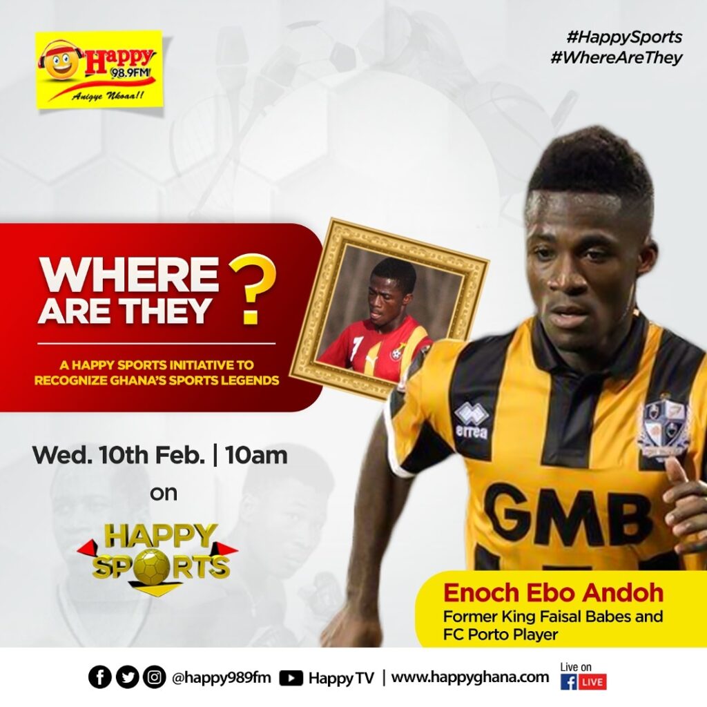 Where Are They? -I learnt how to play football in Europe- Enoch Andoh ...