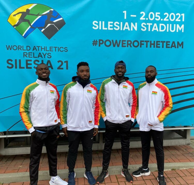 Breaking News: Ghana's men 4x100 relay team qualify for Tokyo Olympic Games
