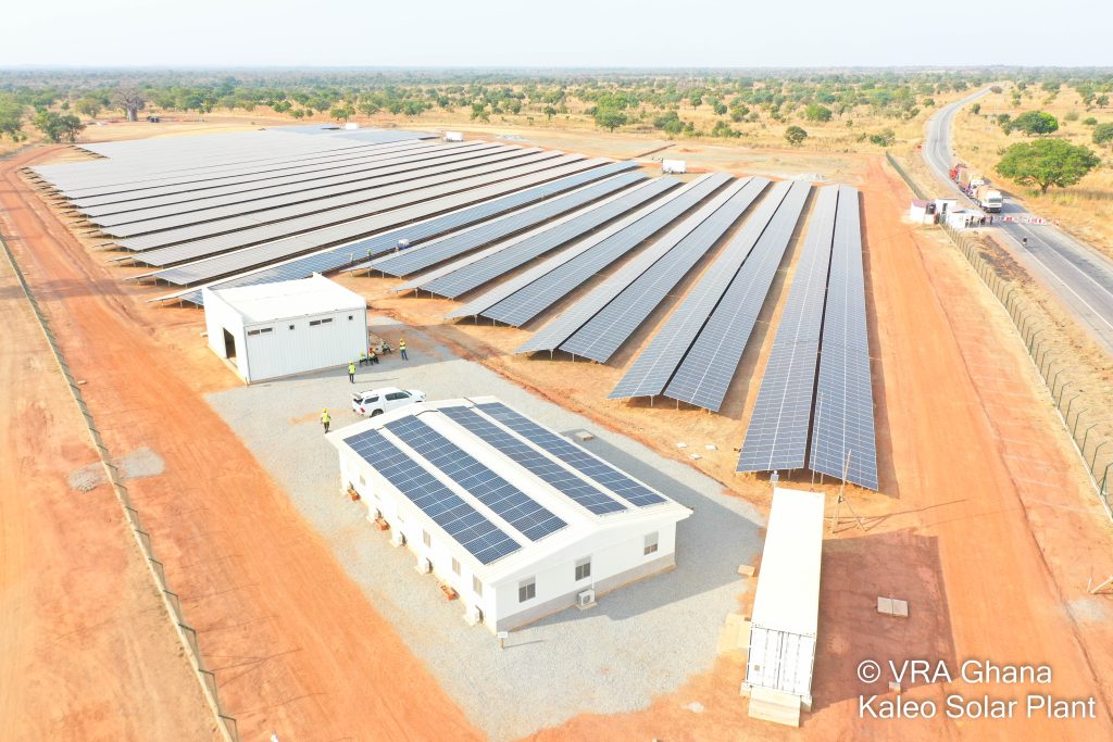 President Akufo-Addo Commissions VRA’s 13MWp Kaleo Solar Power Plant ...