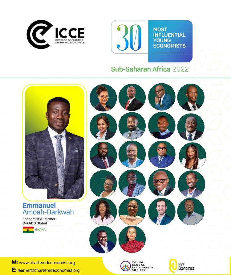 Ghanaian Economist, Emmanuel Amoah-Darkwah makes the list of 30 Most ...