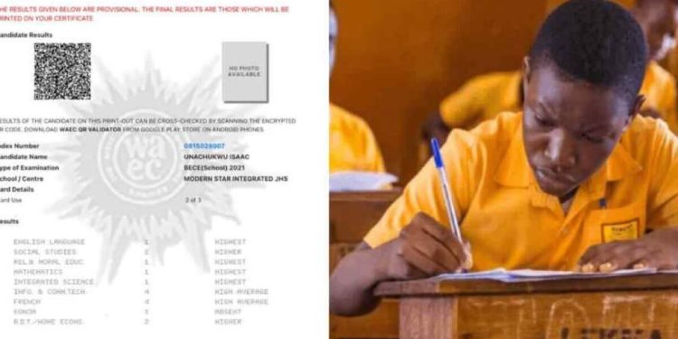 How to check your 2022 BECE results
