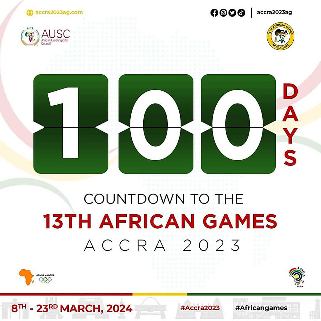 100-Day countdown to 13th African Games officially begin - Happy Ghana