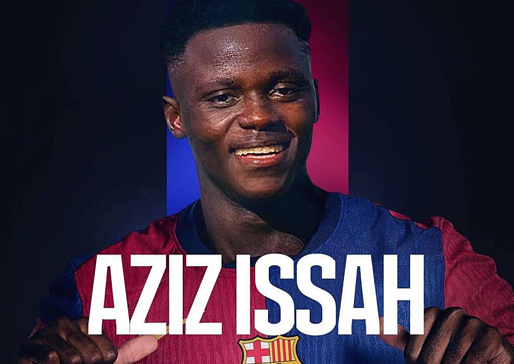 FC Barcelona sign Ghana wonderkid Abdul Aziz Issah from Dreams FC ...