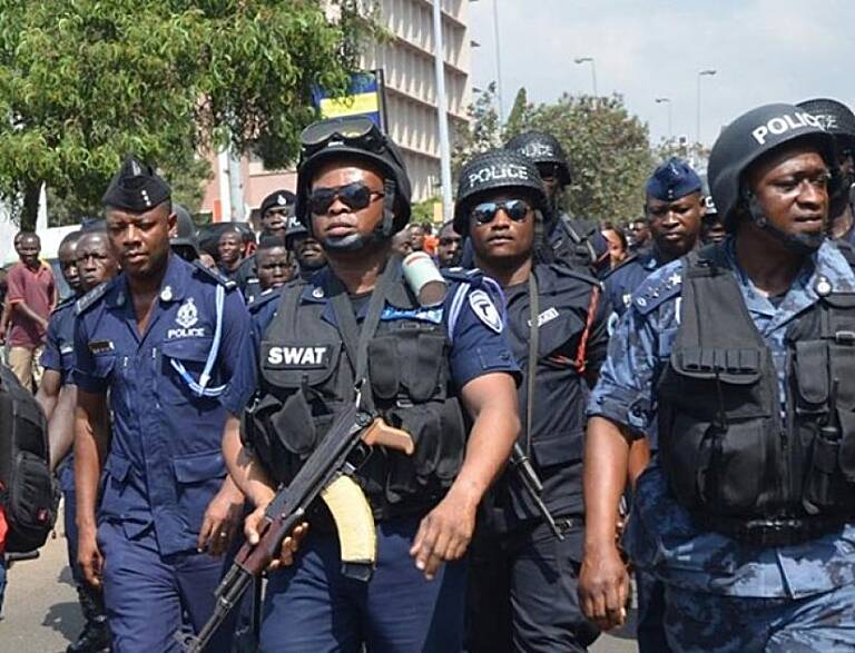 Ghana Police Service announces temporary road closures in Accra for ...