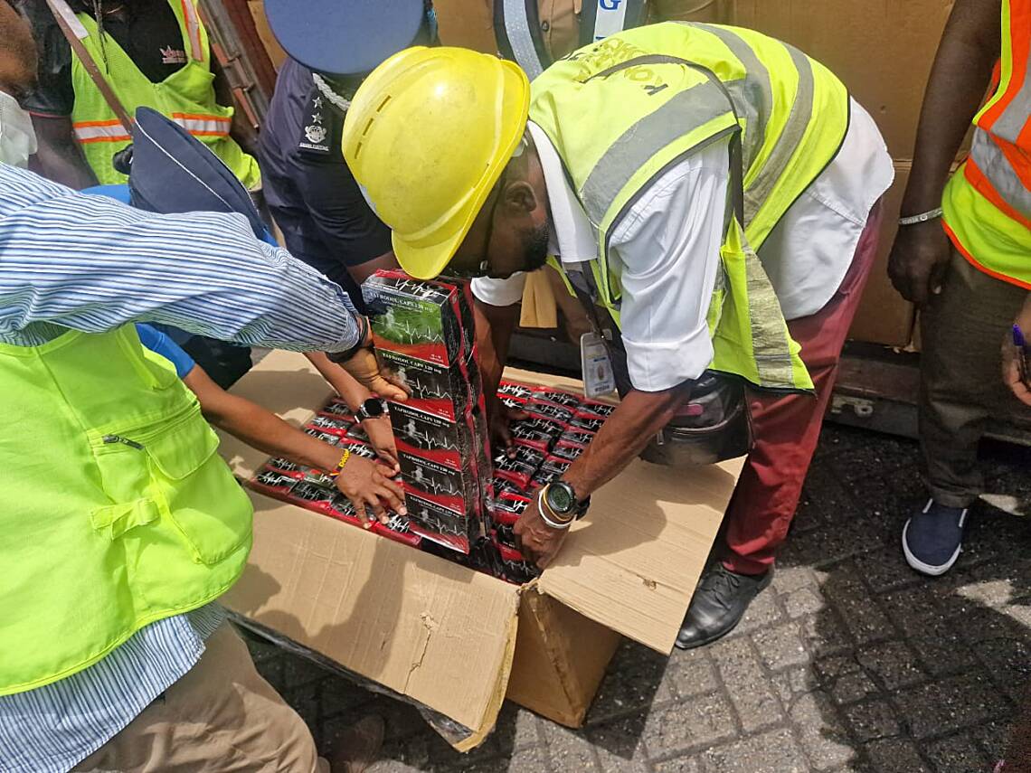 GRA Intercepts GH₵20 Million worth of Opioid Drugs at Tema Port - Happy ...